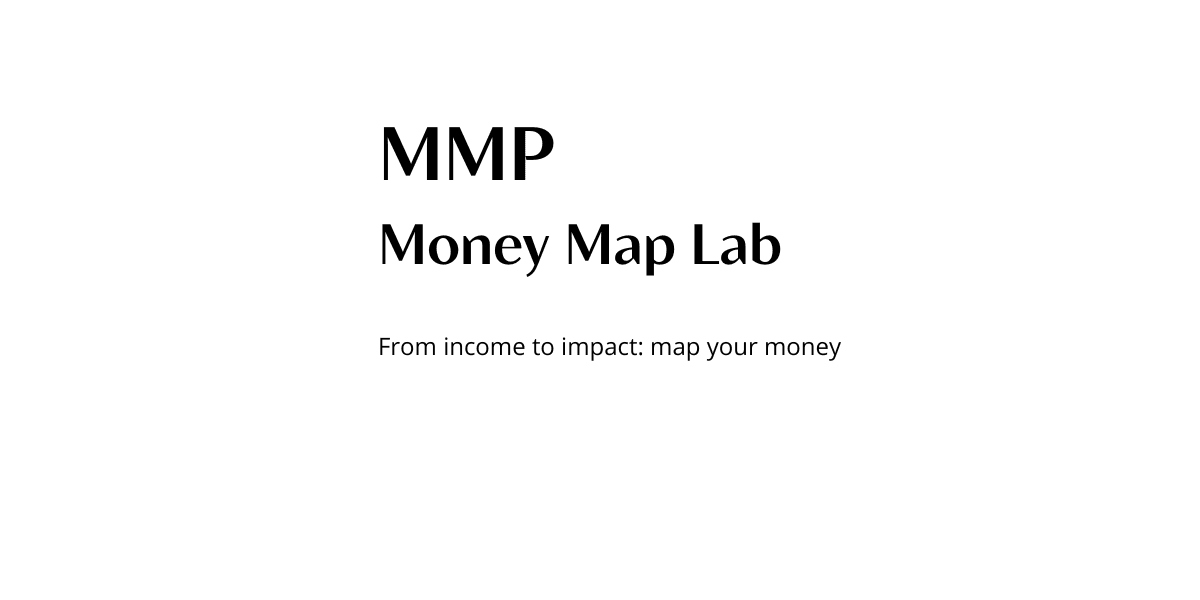Tools & Templates - moneymaplab.com